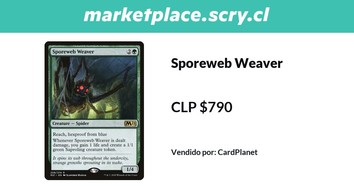 Sporeweb Weaver | Disponible en Marketplace Scry