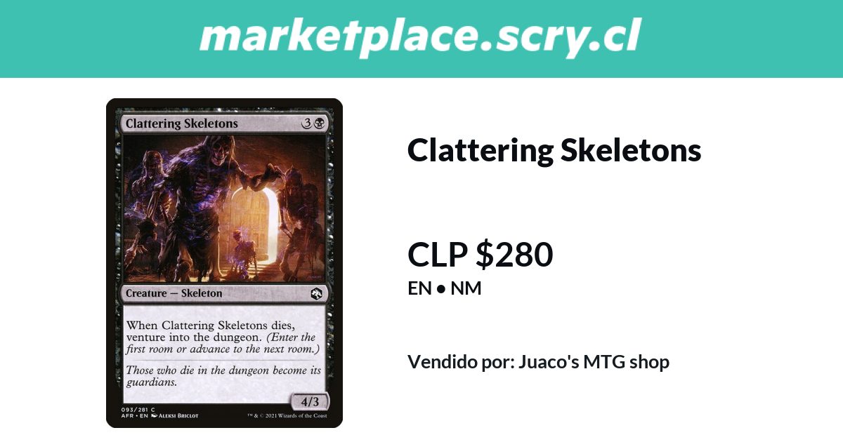 Clattering Skeletons | Disponible en Marketplace Scry