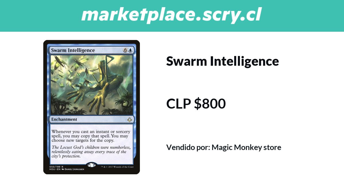 Swarm Intelligence | Disponible en Marketplace Scry